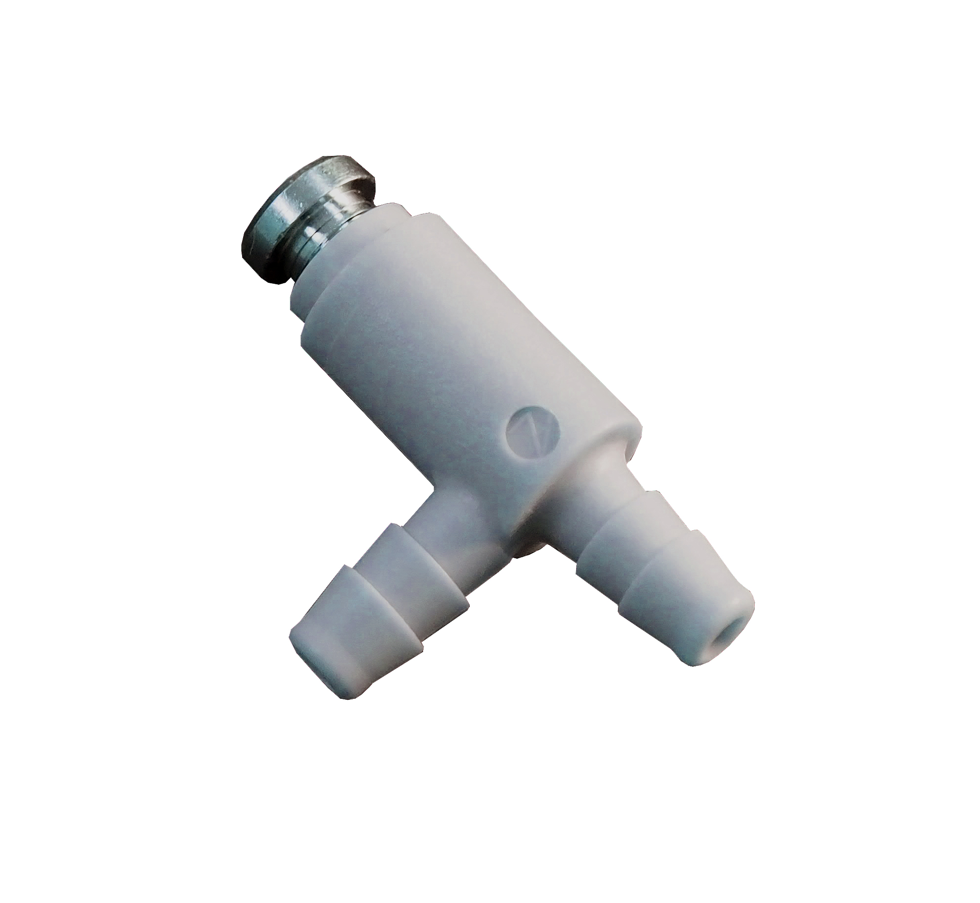 Miniature Inline Needle Valve, Polypropylene|F-2822-50 B85 Miniature Inline Needle Valve, Polypropylene|F-2822-50 B85